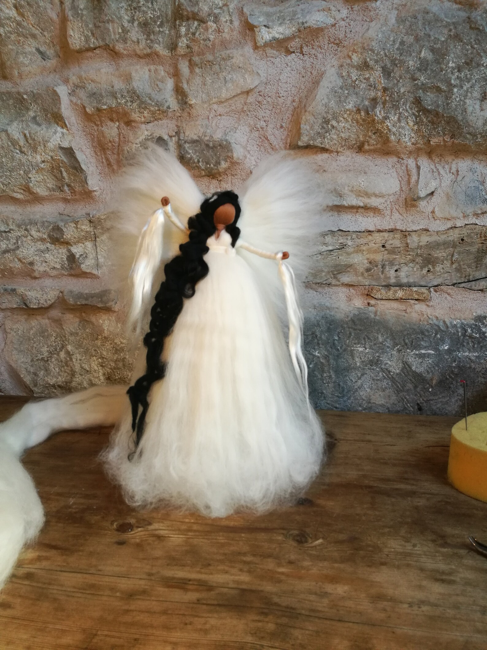 Black Angel Tree Topper African Tree Topper Called Shameka by Jade Shen ...