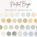 Neutral Beige Procreate Color Palette | 30 Color Swatches | iPad ...