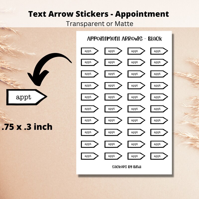 Arrow Stickers - Etsy