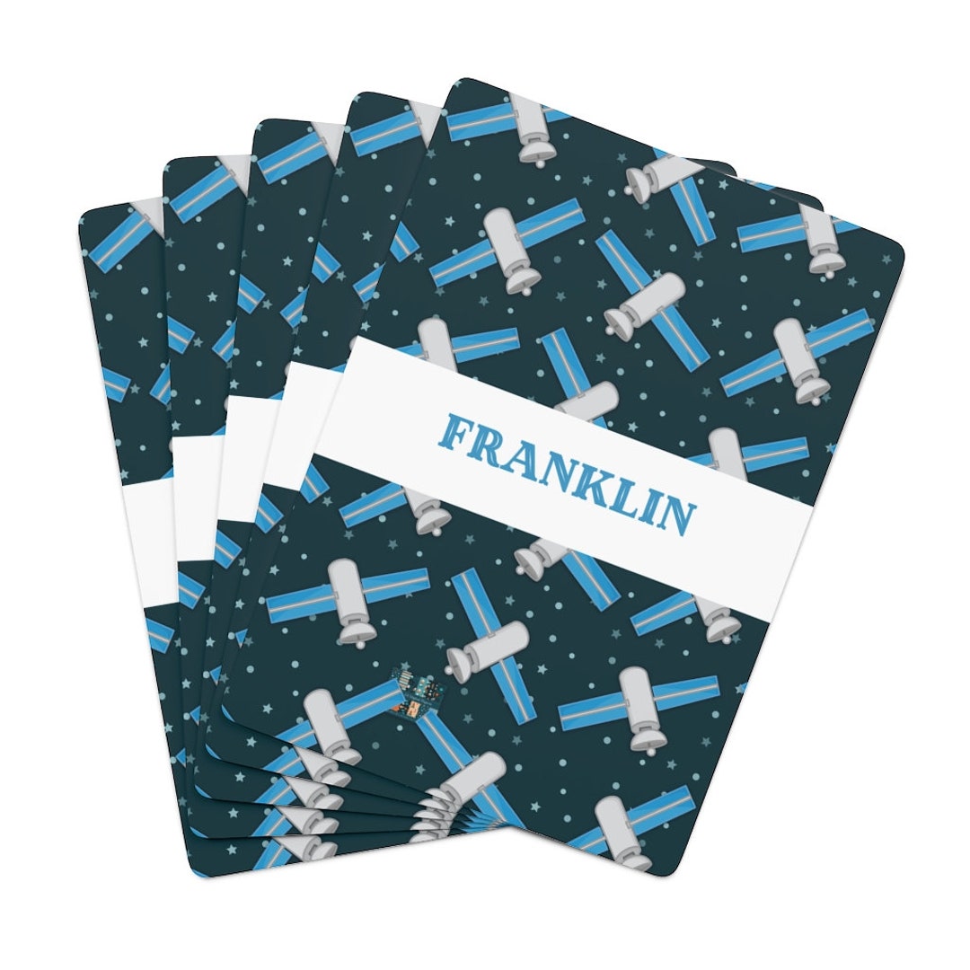 Airplane Playing Cards | Custom Name Cards | Boys Personalized Card ...