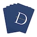 Navy Blue and Gold Custom Name Playing Cards | Initial Playing Cards ...