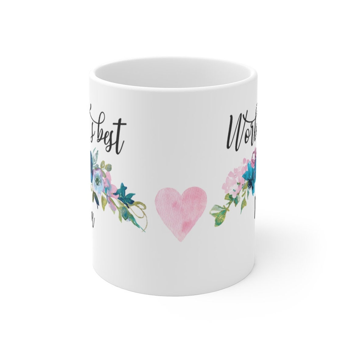 World's Best Ba Coffee Mug | Gujarati Coffee Mug | Floral Indian Mugs ...