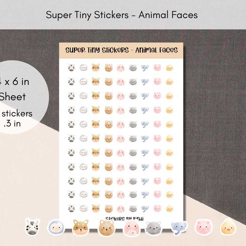 Micro Logo Stickers - Etsy