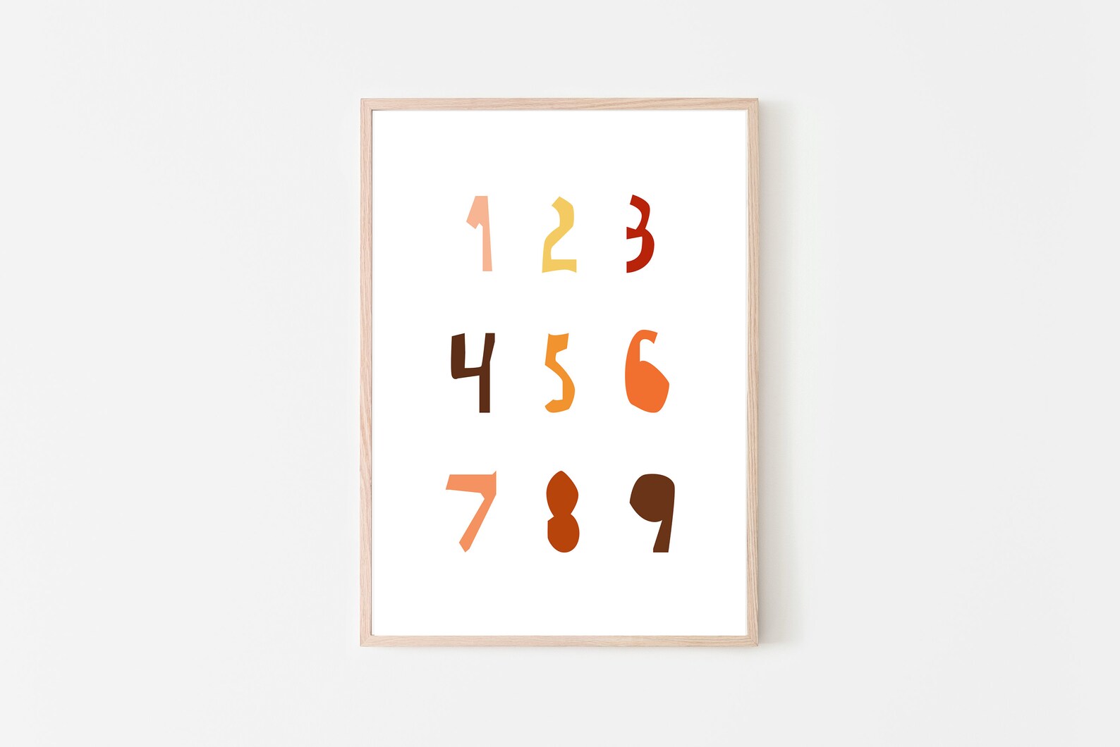 Boho Kids Alphabet and Numbers Set of 2 Instant Download - Kids ...