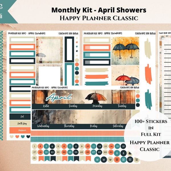 April Showers Theme - Etsy