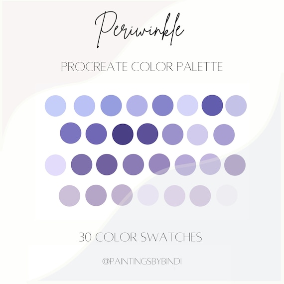 Periwinkle Color Palette Periwinkle Color Combinations, HEX Code