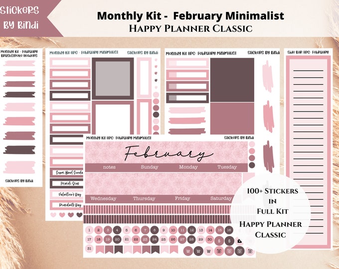 64 LAUREL DENISE Planner Stickers, Planner Kit, Ld Sticker Kit ...
