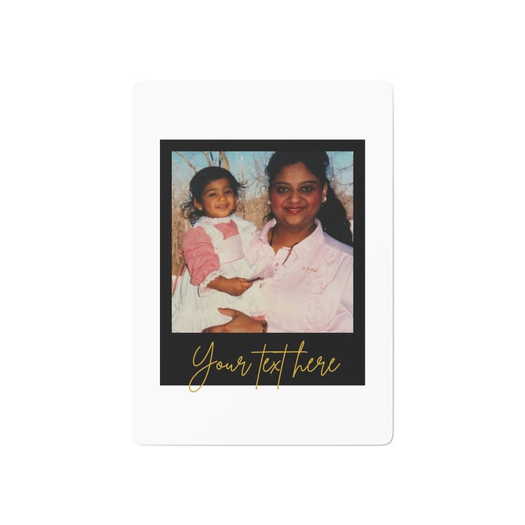 Polaroid Photo Playing Cards Personalized Picture Gifts - Etsy