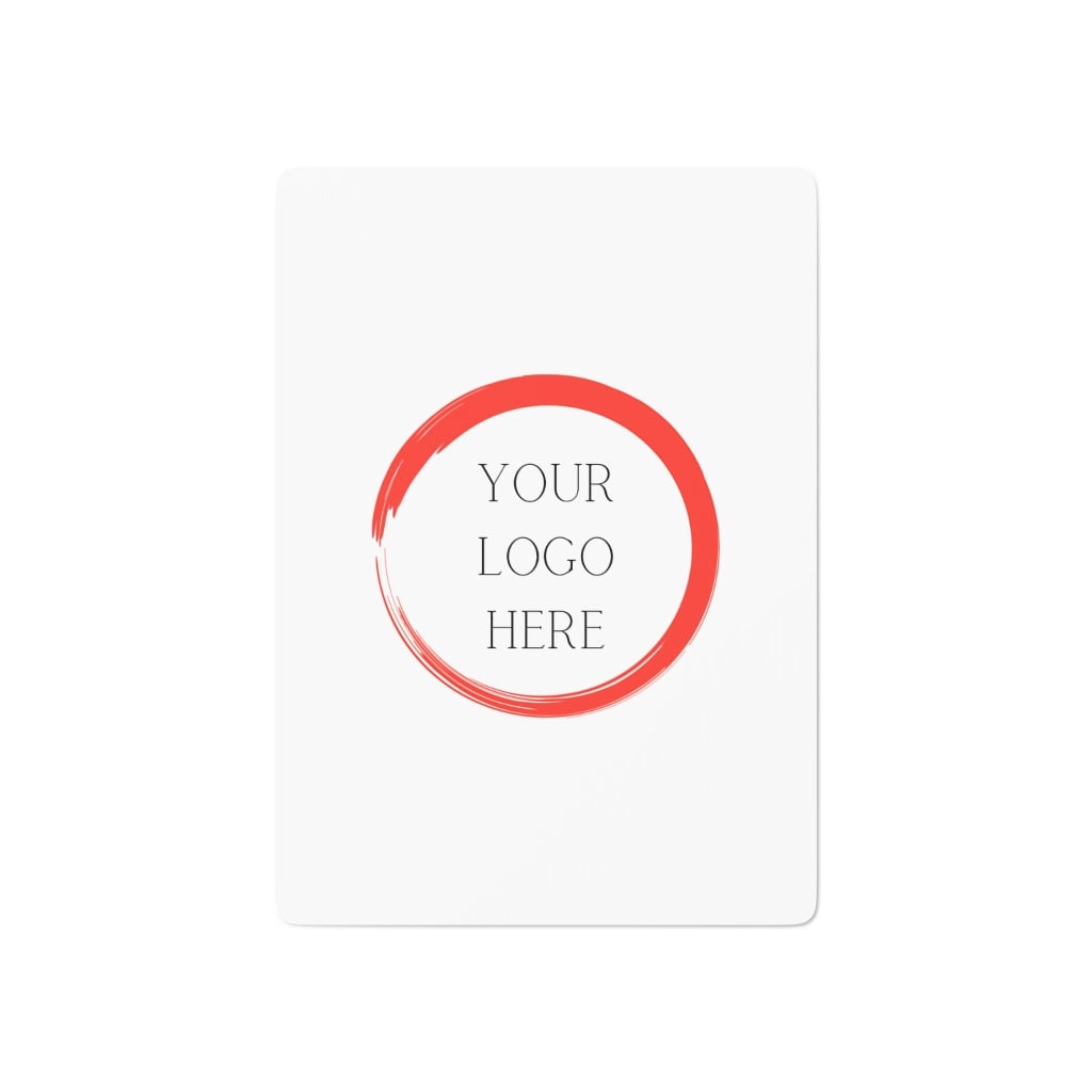 Custom Logo Playing Cards | Logo Card Deck | Business Playing Cards ...