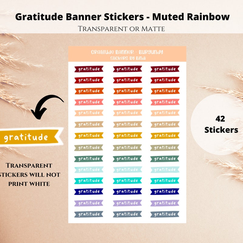 Gratitude Planner - Etsy