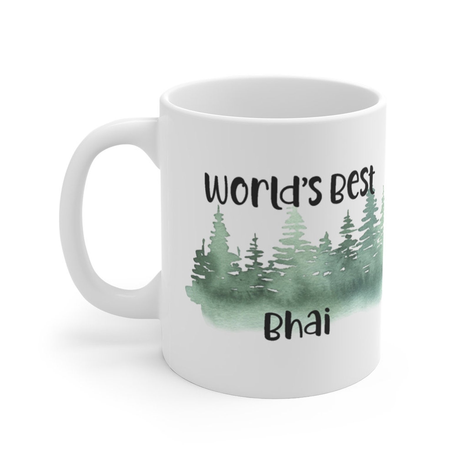 World's Best Bhai Coffee Mug | Gujarati Family Mugs | Gifts for Brother ...
