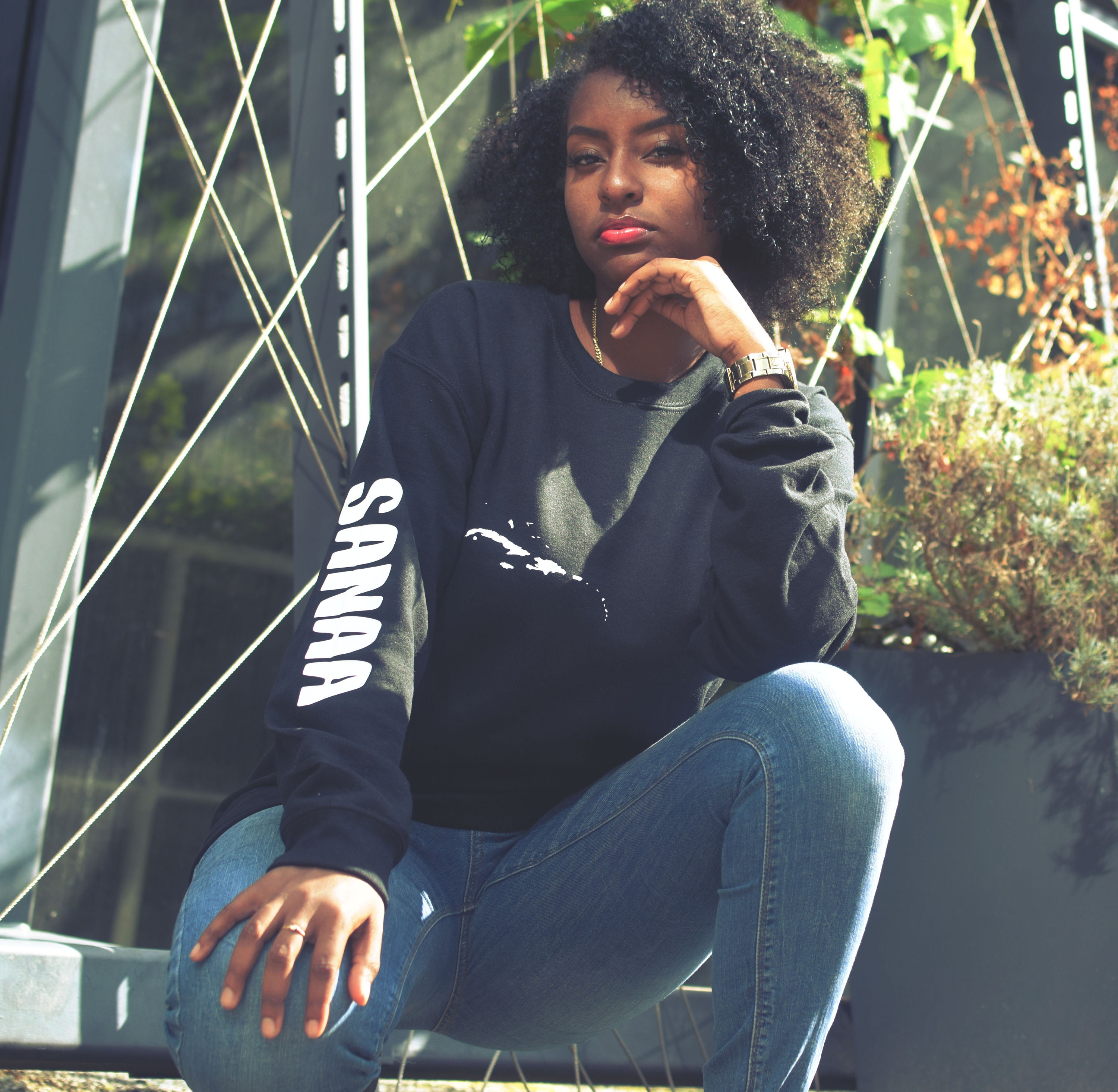 The Caribbean Sweater (black). Afro-streetwear,black Owned, Afropunk ...