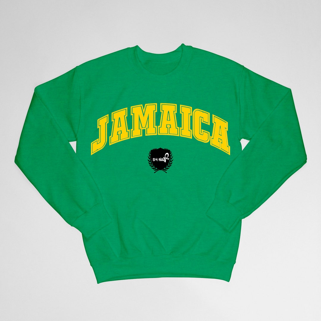 Jamaica University Sweater, Black Owned, African , Kingston, Reggae ...