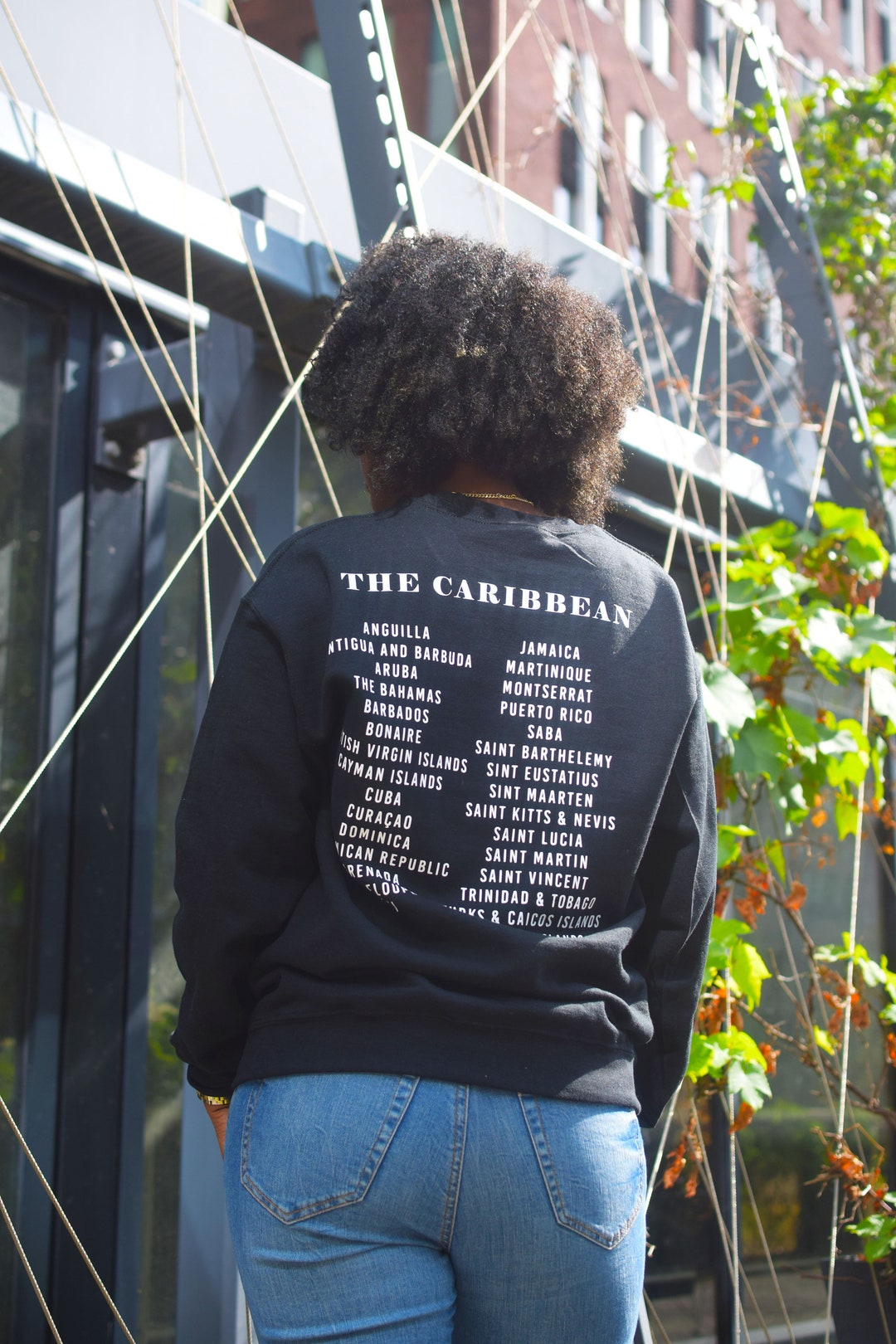 The Caribbean Sweater (black). Afro-streetwear,black Owned, Afropunk ...