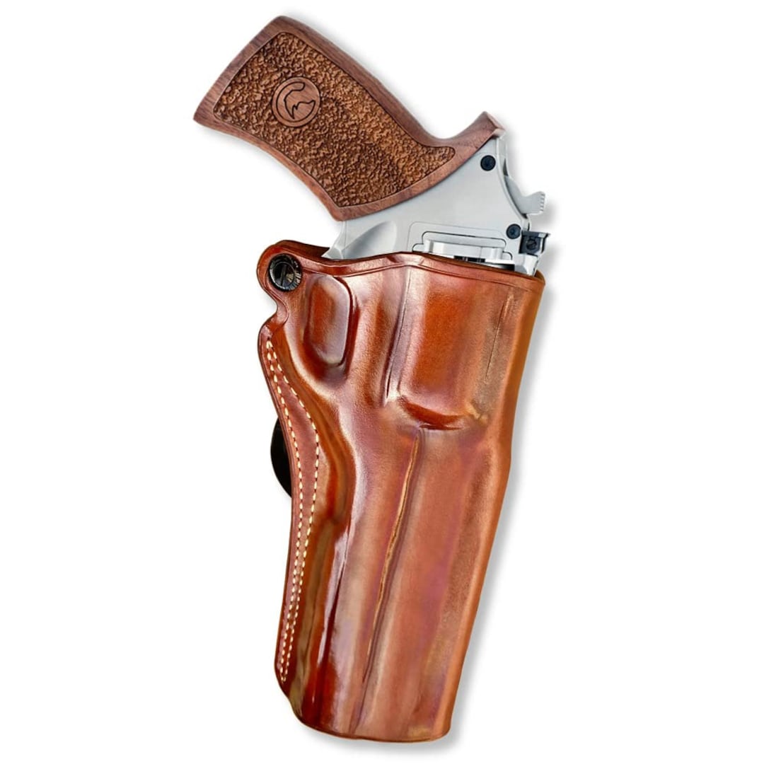 Chiappa Rhino 60DS 357 Mag/9mm 6'' Barrel, Custom Holster, Hand Crafted ...