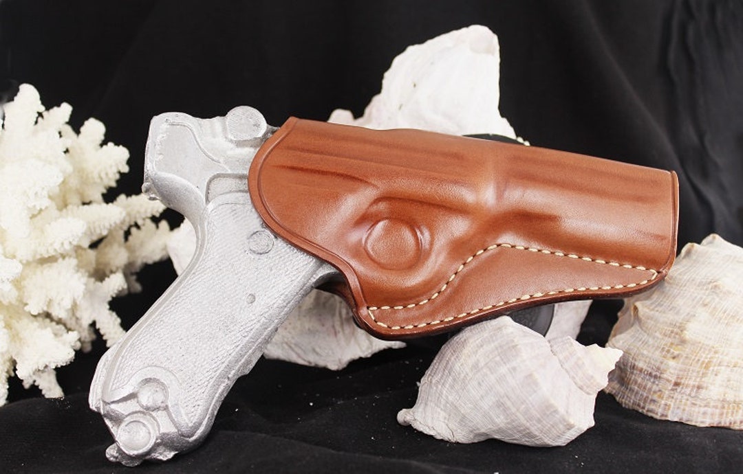Luger P08 4'' Barrel Custom Holster Hand Crafted - Etsy