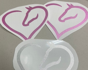 HARNESS RACING HORSE Vinyl Decal Sticker for Car Truck Suv Van Trailer ...