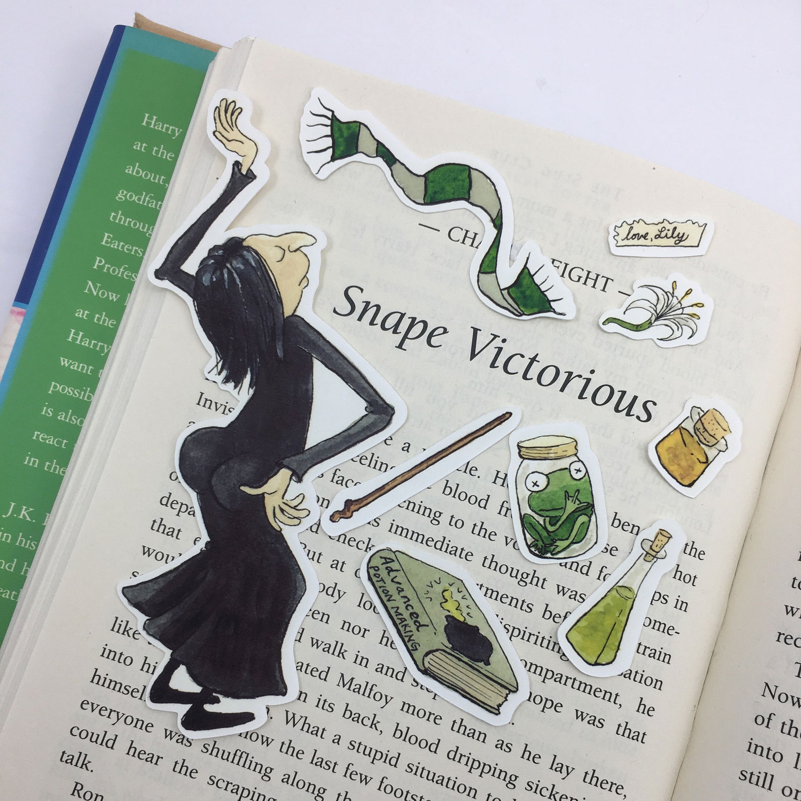 Severus Snape Sticker Set - Etsy