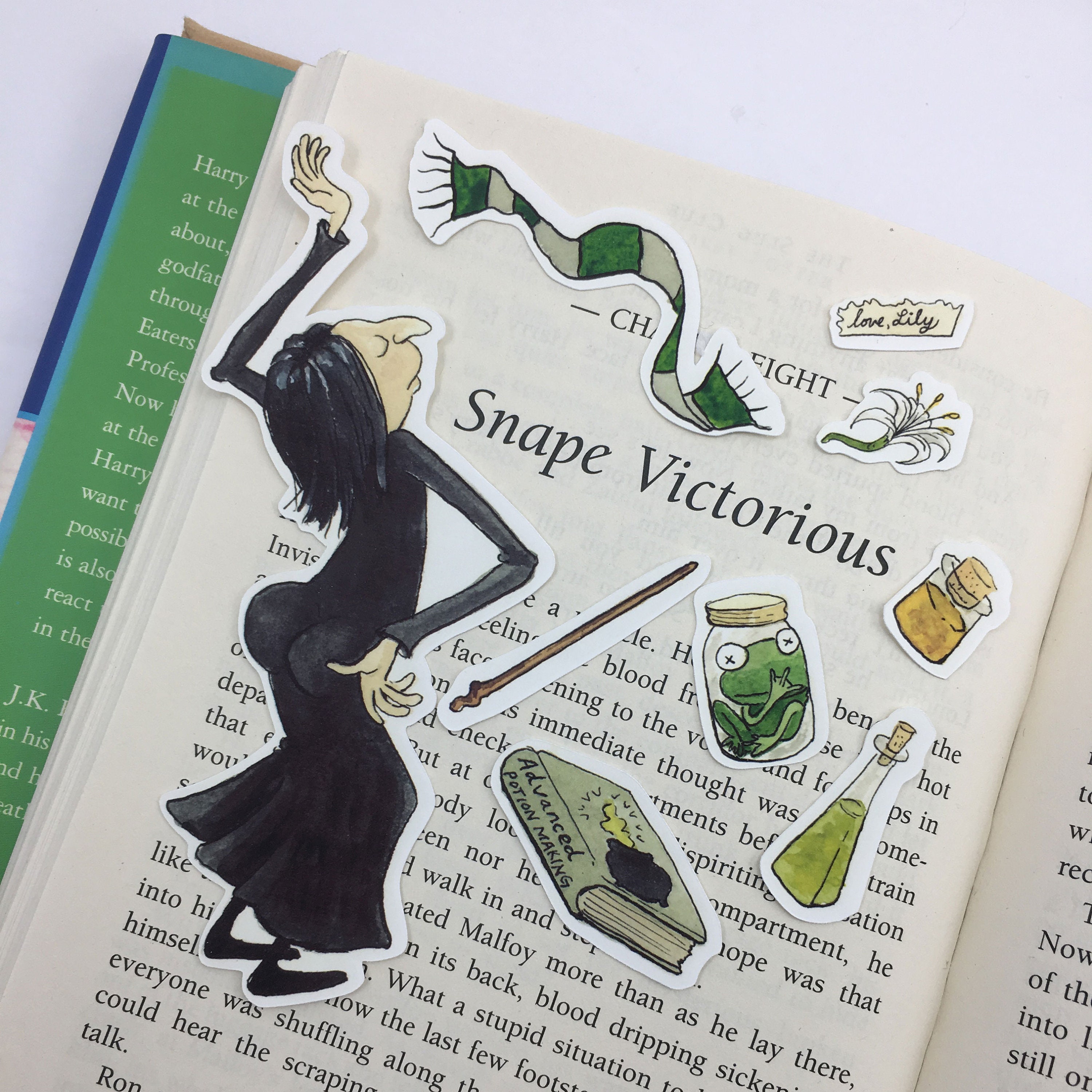 Severus Snape Sticker Set | Etsy