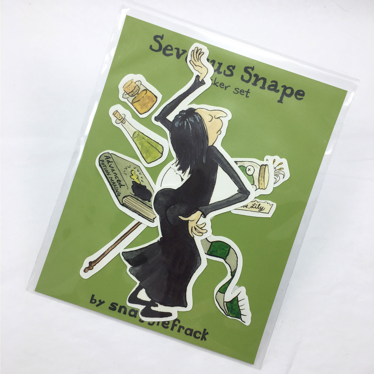 Severus Snape Sticker Set - Etsy