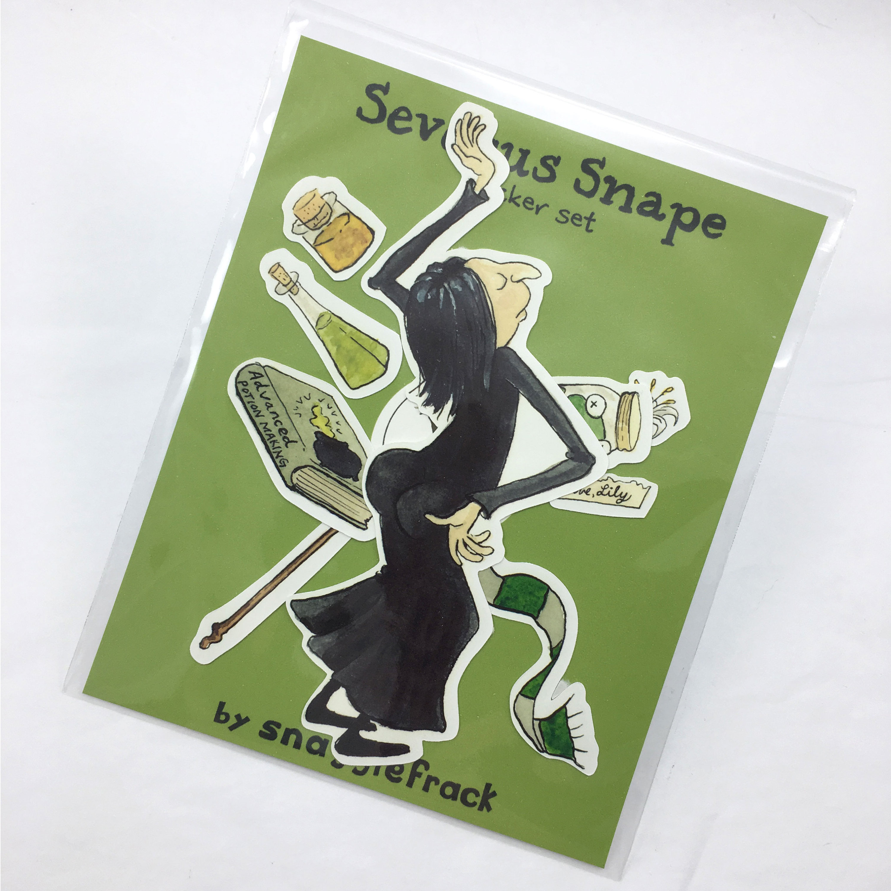 Severus Snape Sticker Set - Etsy