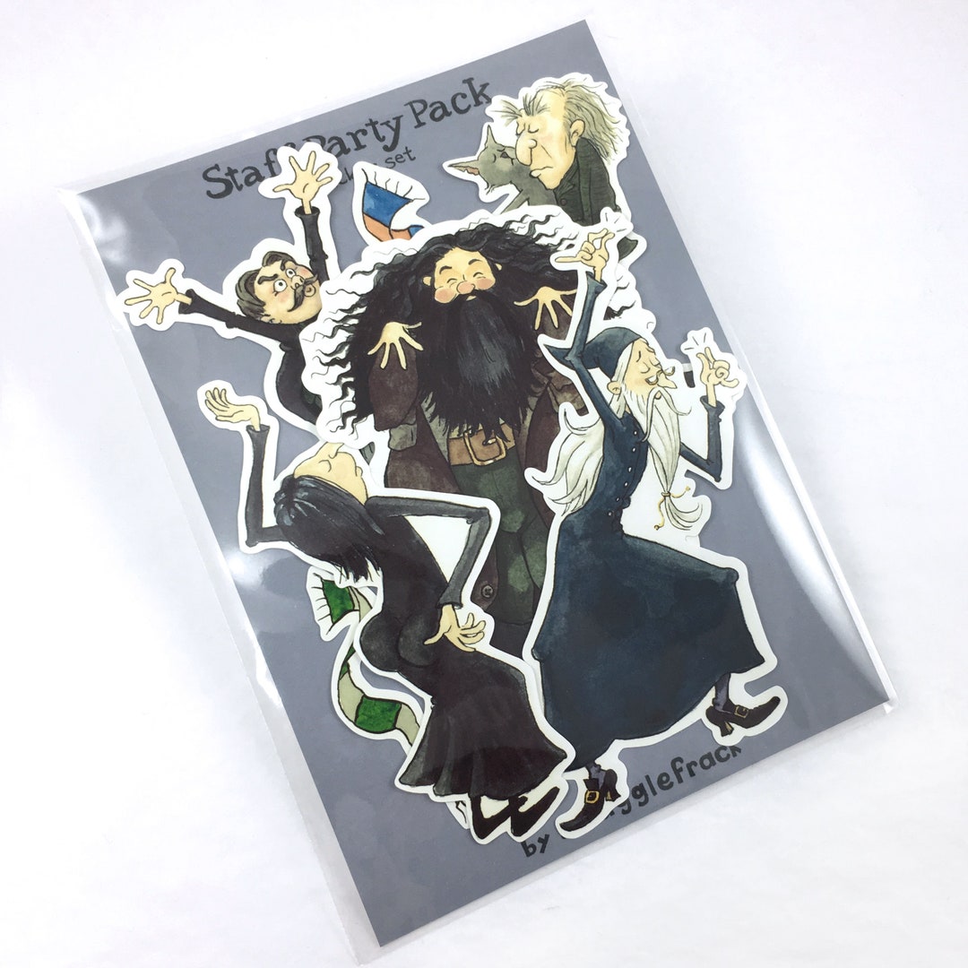 Staff Party Sticker Set #2 - Etsy