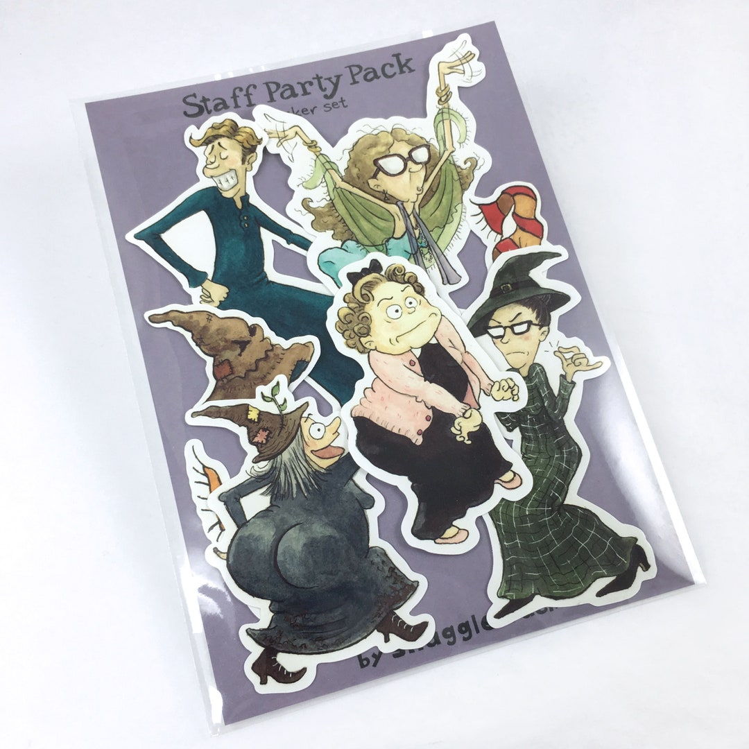 Staff Party Sticker Set #1 - Etsy
