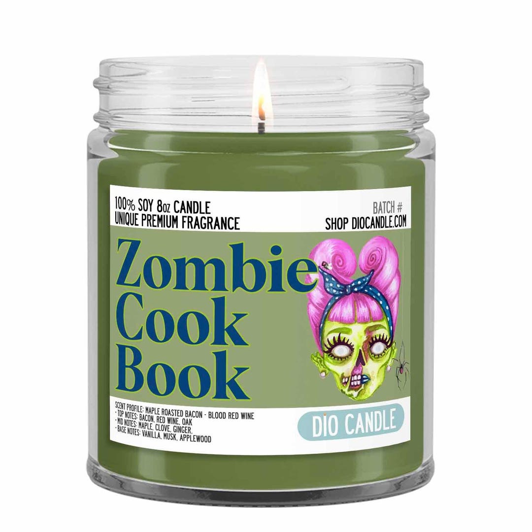 Zombie Scented Soy Candle - Unique Scent by Dio Candle - #1 for Great ...