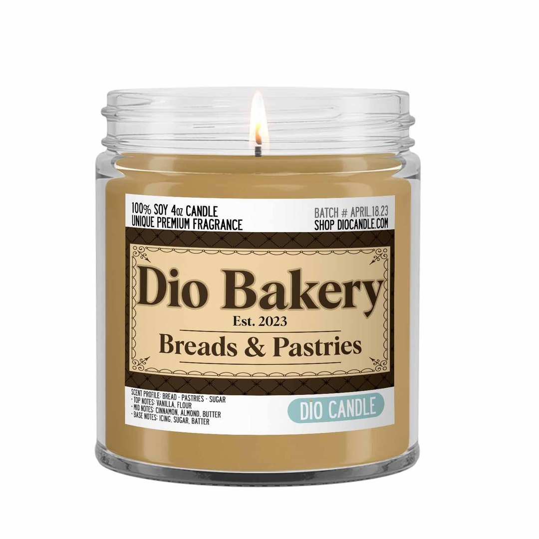 Local Bakery Scented Candle - Smells Like Bread, Pastries and Sugar ...