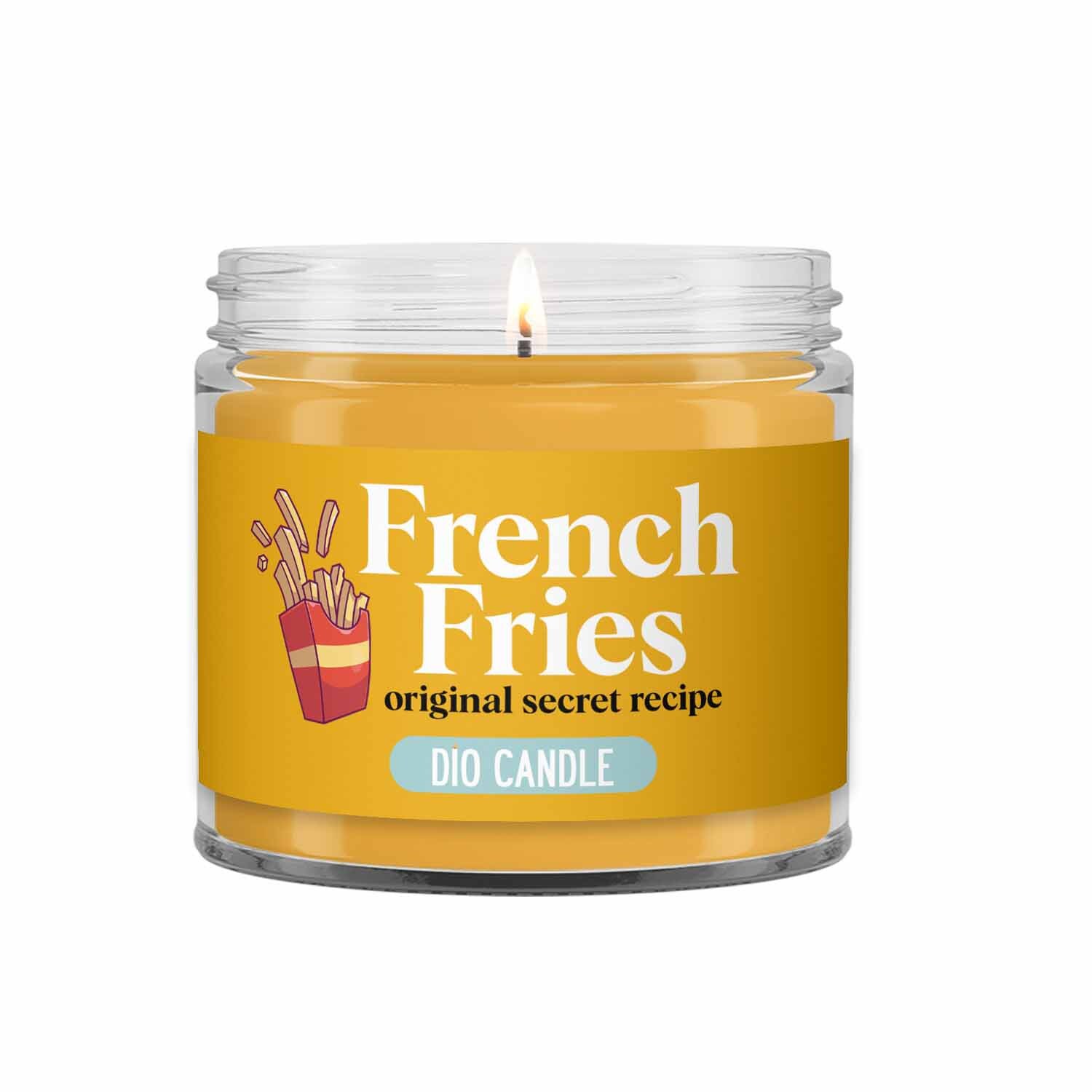 French Fries Scented Candle - Smells Like Starchy Potato, Grease, Salt ...