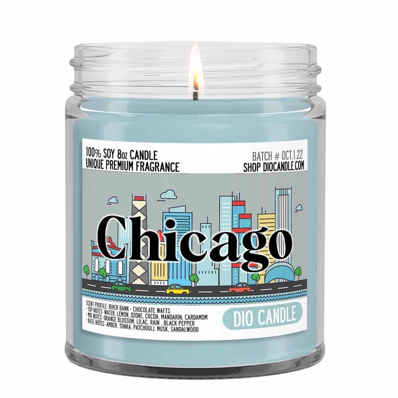 Illinois Candle - Etsy
