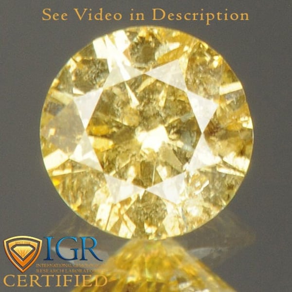 Fancy Yellow Diamond - Etsy