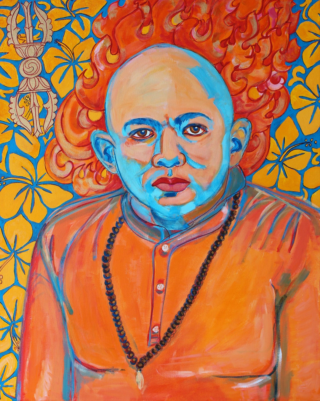 Giclée of Pop Rudi, Rudi, Meditation Yoga Rudrananda, Swami Rudrananda ...