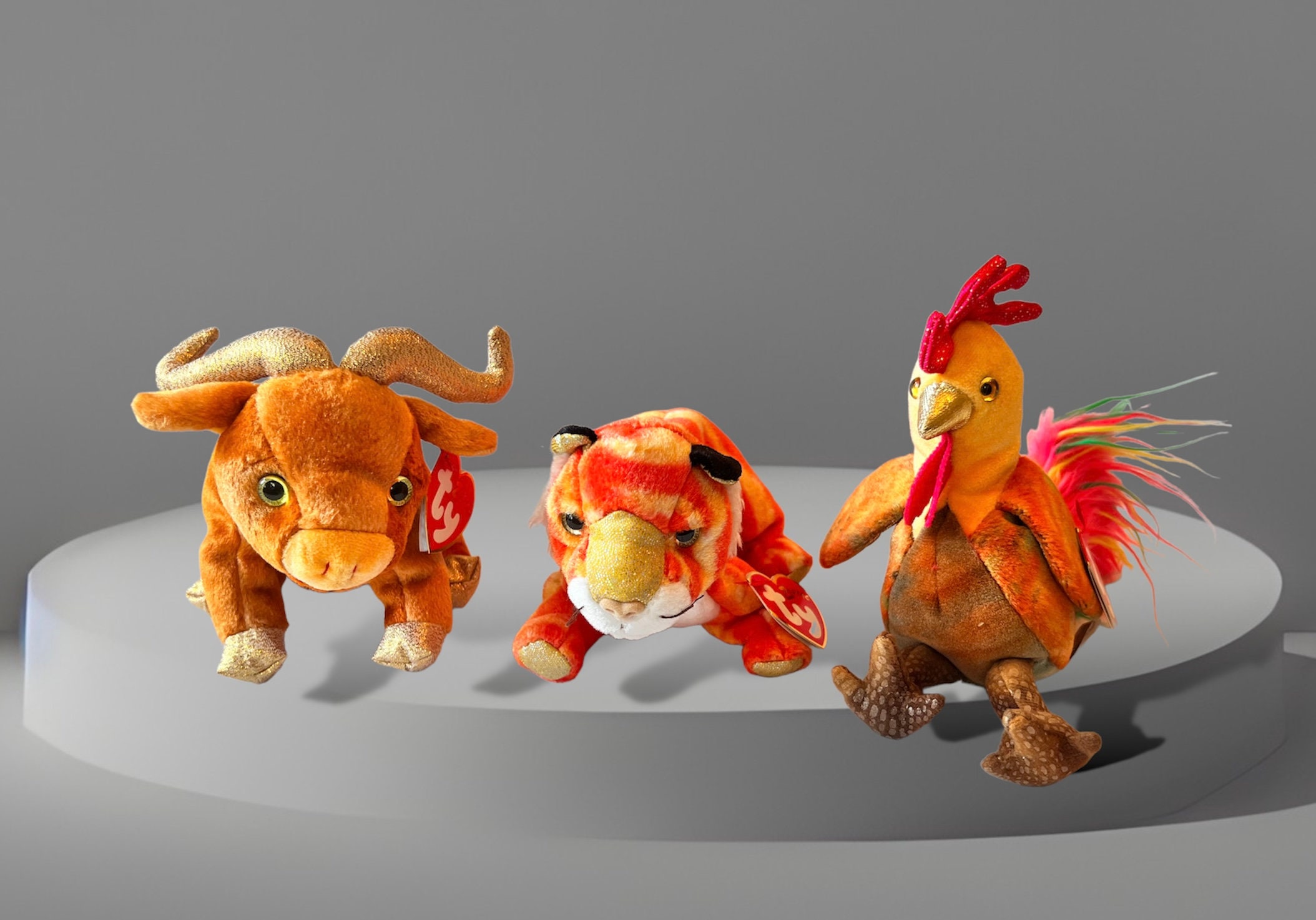 Vintage/ 12 Chinese Zodiac Beanie Babies/2000/complete Set/ - Etsy