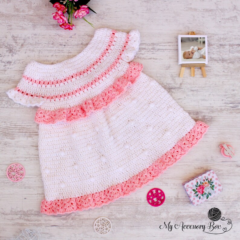 Crochet Baby Sundress Pattern 2021 - Etsy