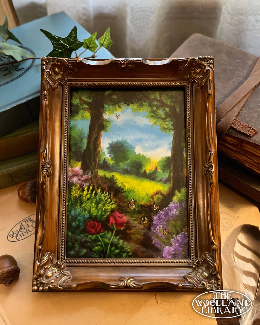 Cottagecore Wall Art Print - Wildflower Meadow. Cottage Core Aesthetic ...