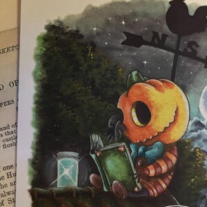 Summerween Art Print Halloween Aesthetic Cozy Spooky Wall Art Fall ...