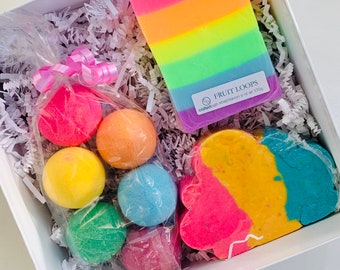 Rainbow Gift Box | Etsy