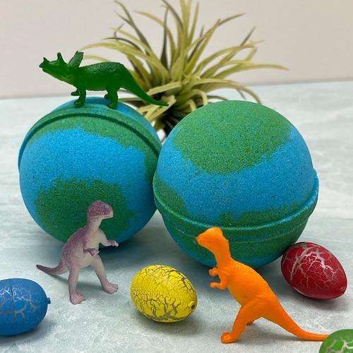Dino Egg Bath Bomb Bath Bomb for Kids Surprise Bath Bomb - Etsy