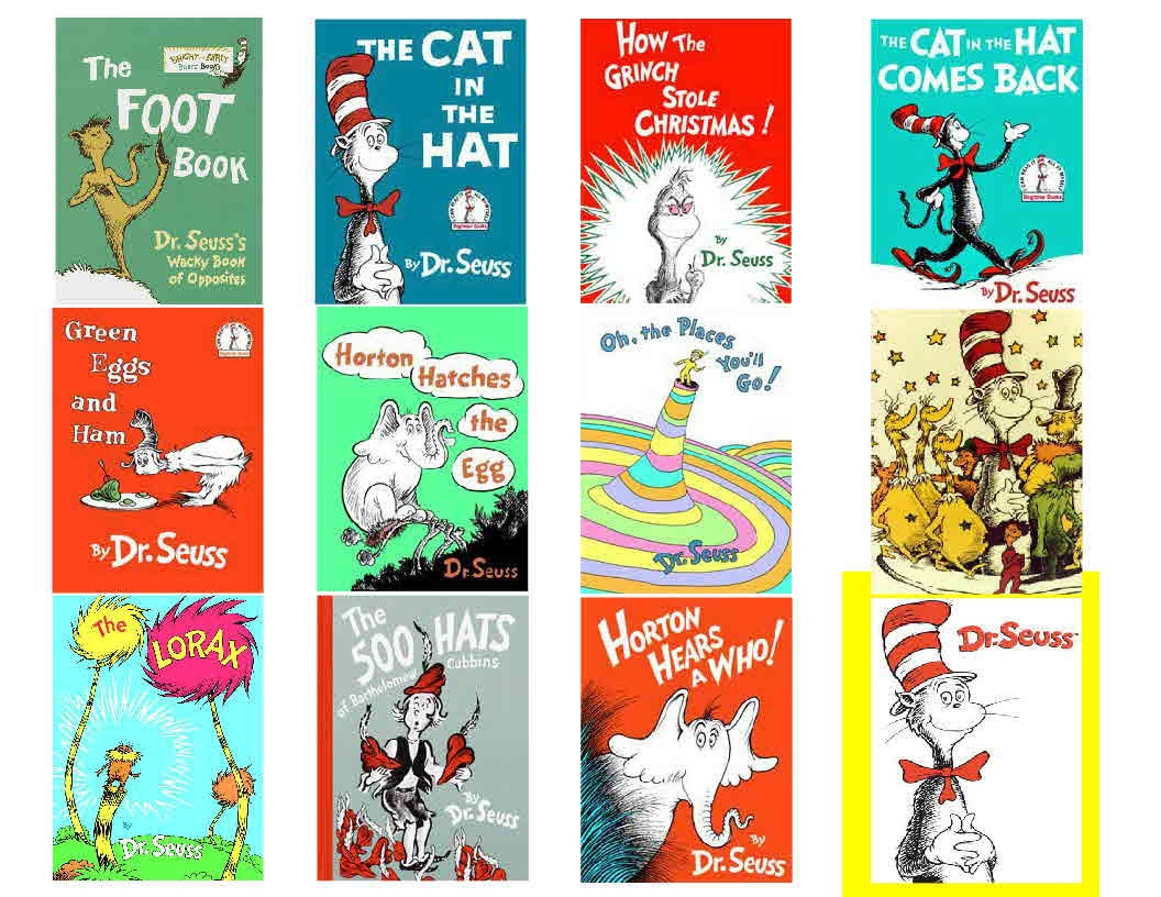 DR. SEUSS Set 1 of 6 Sets Magnets, 12 - Glossy - Etsy