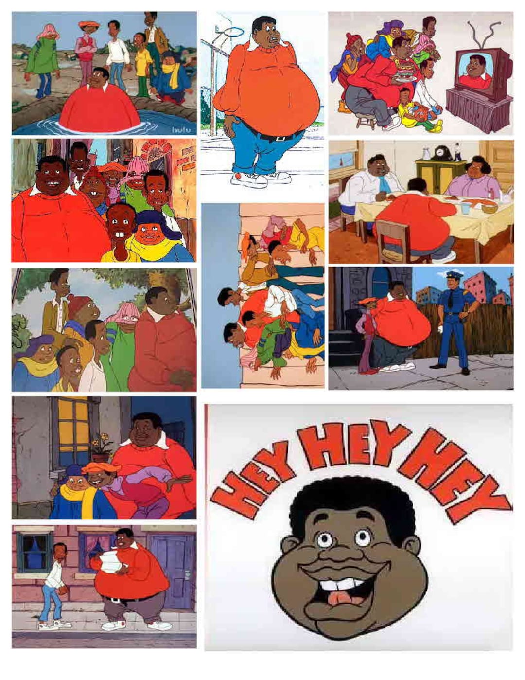 FAT ALBERT 11 MAGNETS - Glossy - Etsy
