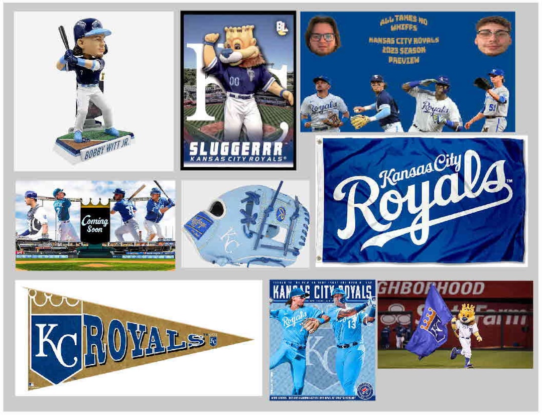 Kansas City Royals, 9 PHOTO FRIDGE MAGNETS - Glossy - Etsy
