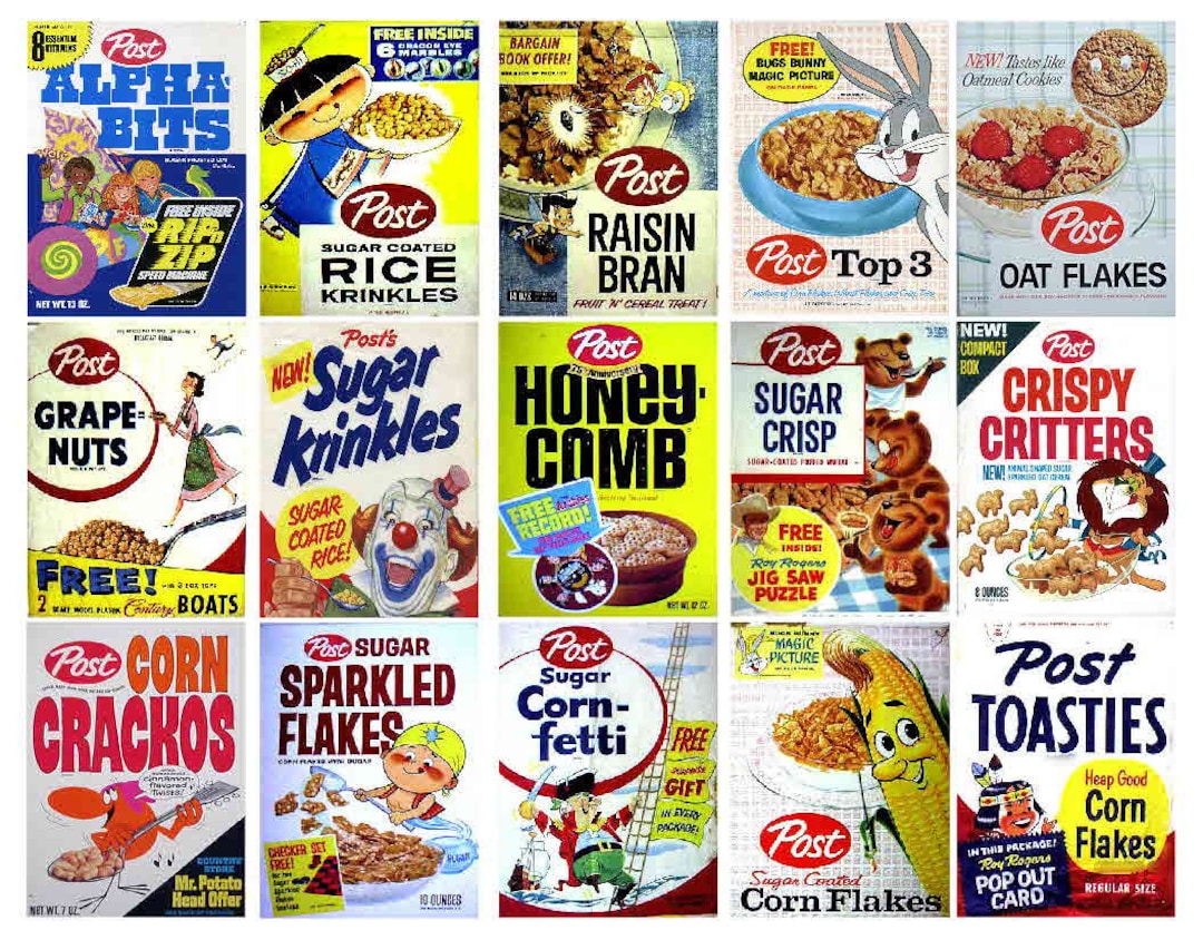 POST CEREAL 2 - Etsy