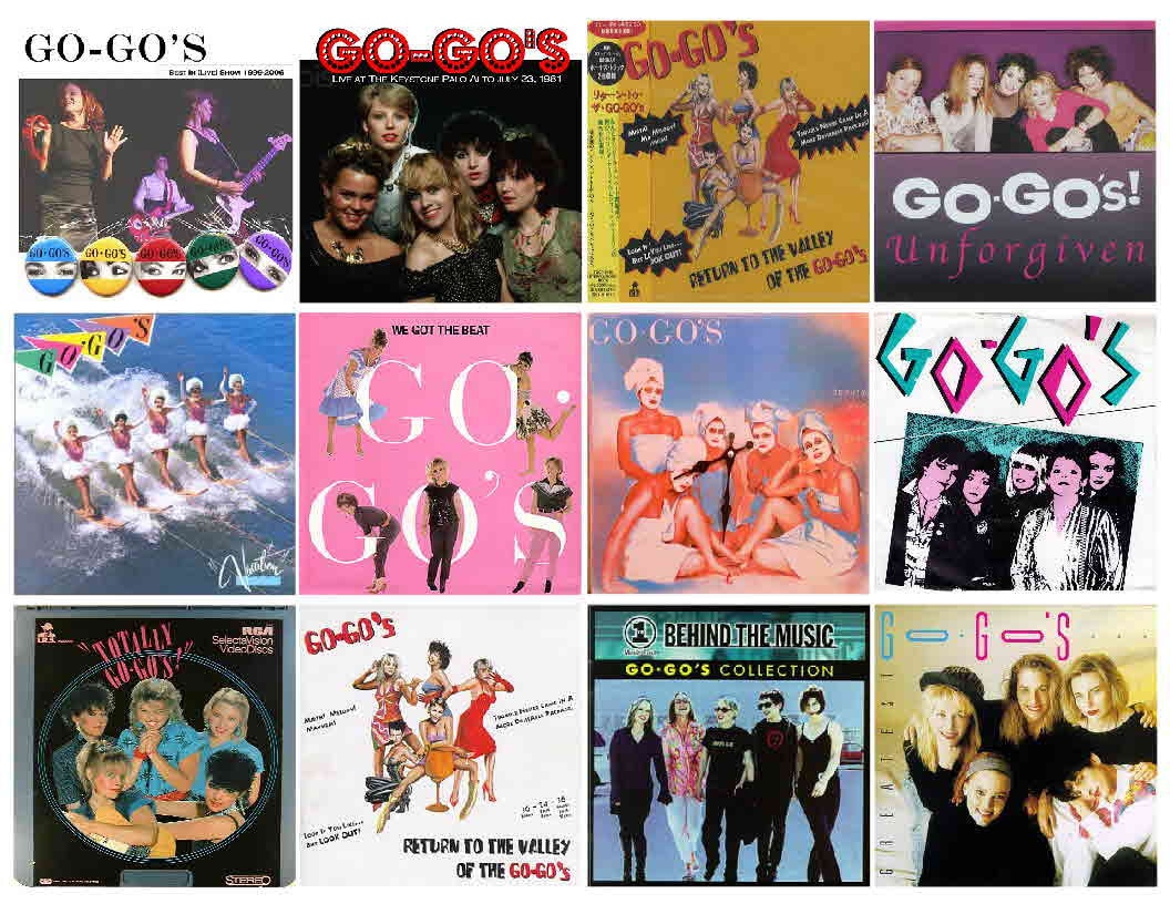 THE GO-GO'S Album Cover Magnets, 12 Glossy - Etsy