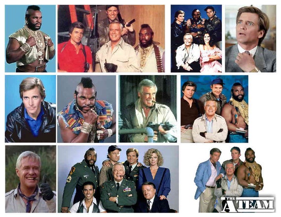 A-TEAM magnets 11 Glossy | Etsy