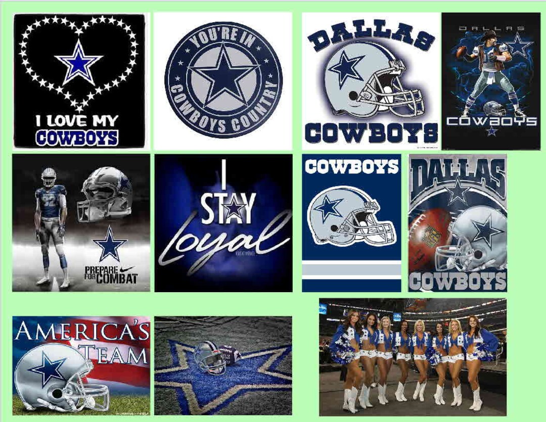 DALLAS COWBOYS Magnets, 11 - Glossy - Etsy