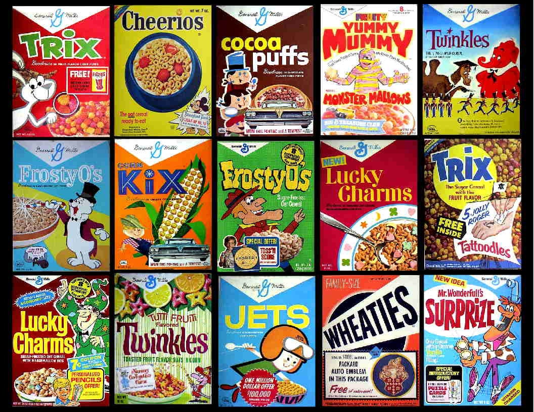GENERAL MILLS 2 CEREAL - Etsy