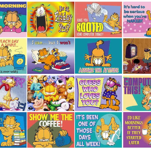 Garfield Collectible - Etsy