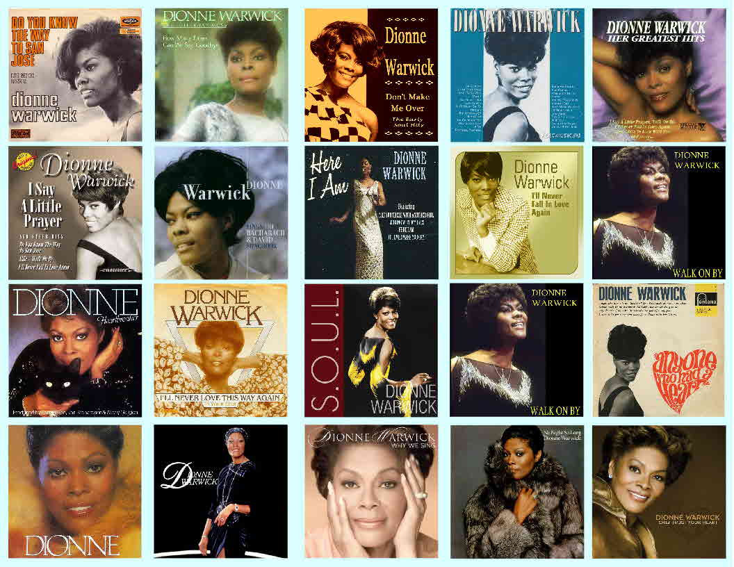 DIONNE WARWICK Album Covers 20 - Glossy - Etsy