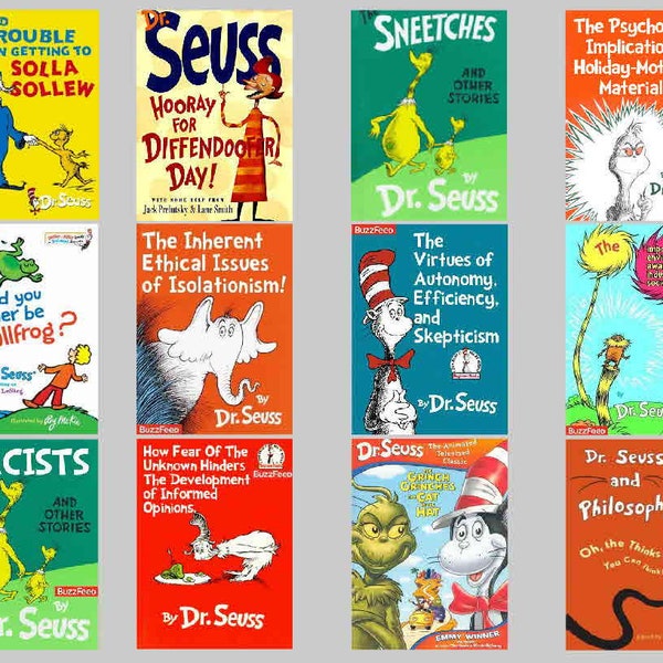 Dr Seuss Poster - Etsy